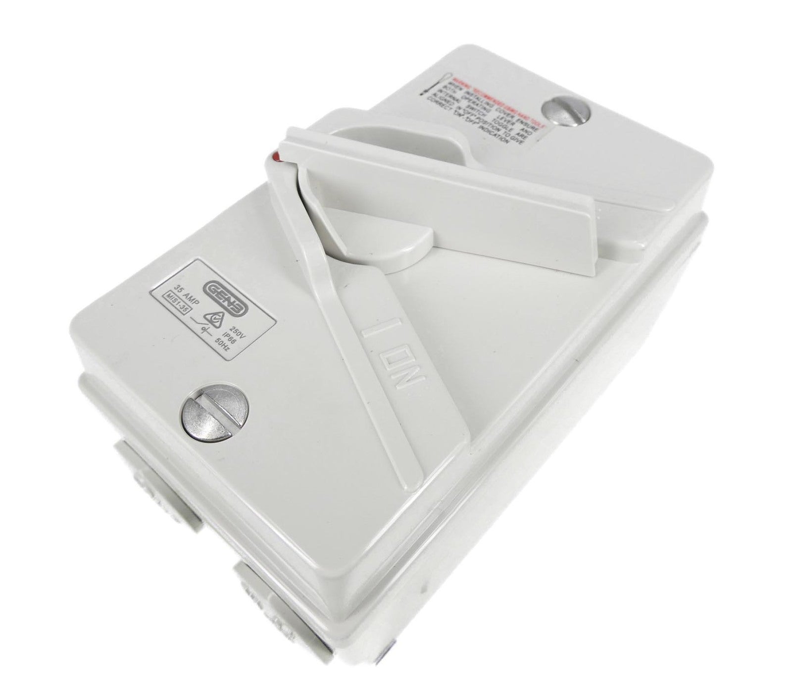 GEN3 35 Amp 1 Pole IP66 Mini Industrial Mini Isolator